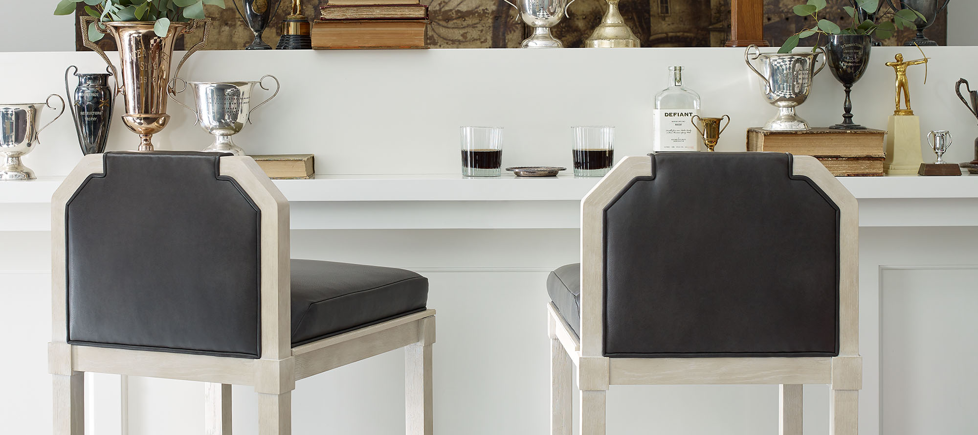 Dillin Barstool by Milling Road Originals - MR8447 | Baker Furniture