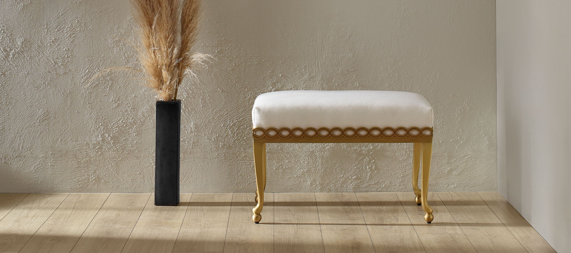 Infinity Petite Bench by Baker Luxe - BAA3218 | Baker Furniture