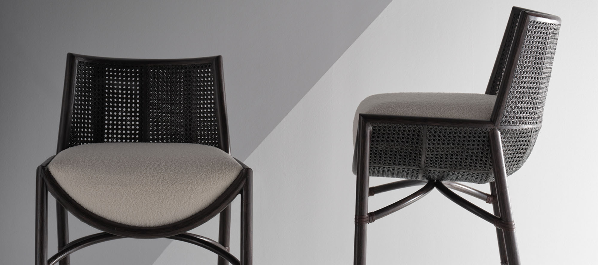 Taru Barstool by Laura Kirar - MCA1547 | Baker Furniture