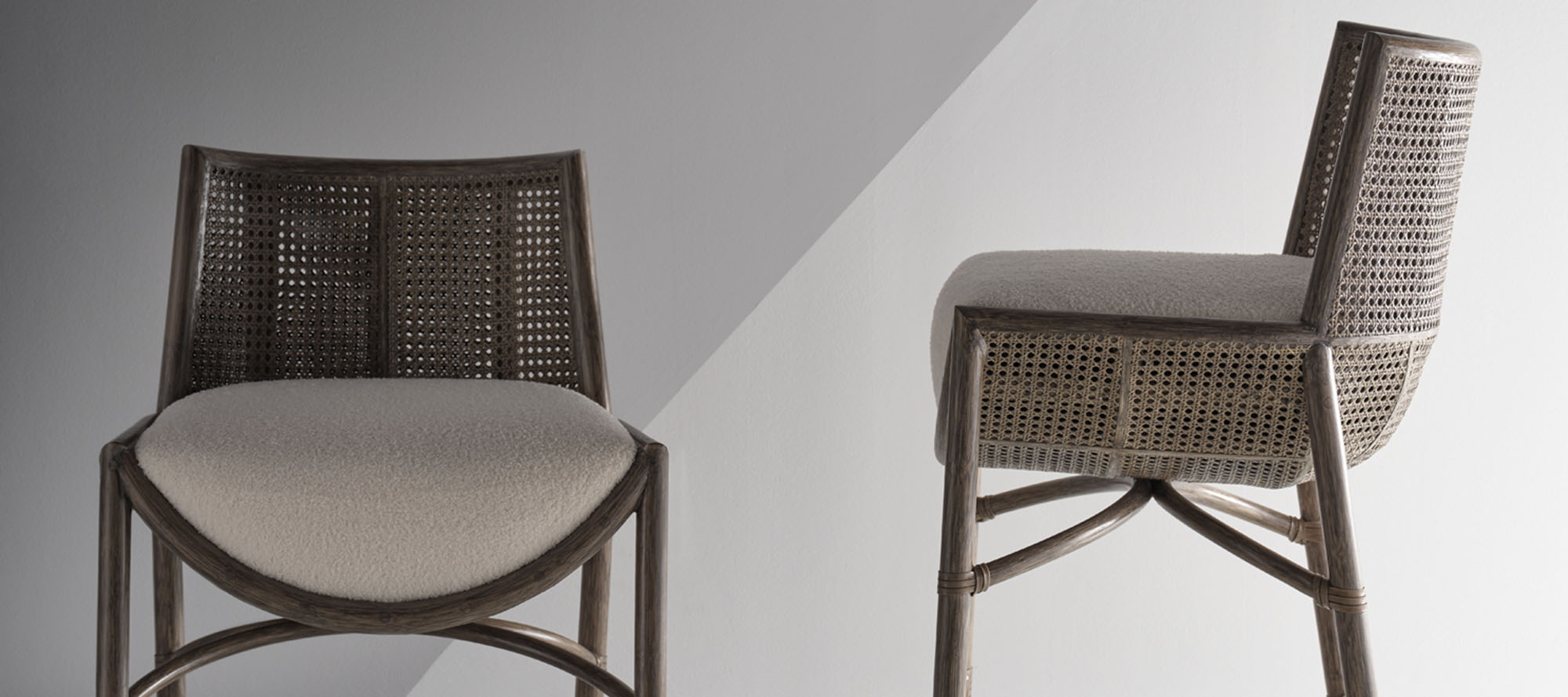 Taru Barstool by Laura Kirar - MCA1547 | Baker Furniture