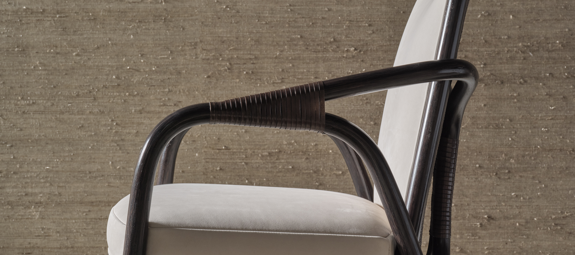 Knot Arm Chair by McGuire Originals - MCA2349 | Baker Furniture