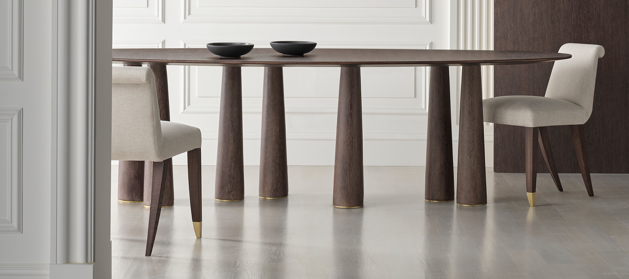 Rialto Side Chair by Thomas Pheasant - BAA3942 | Baker Furniture