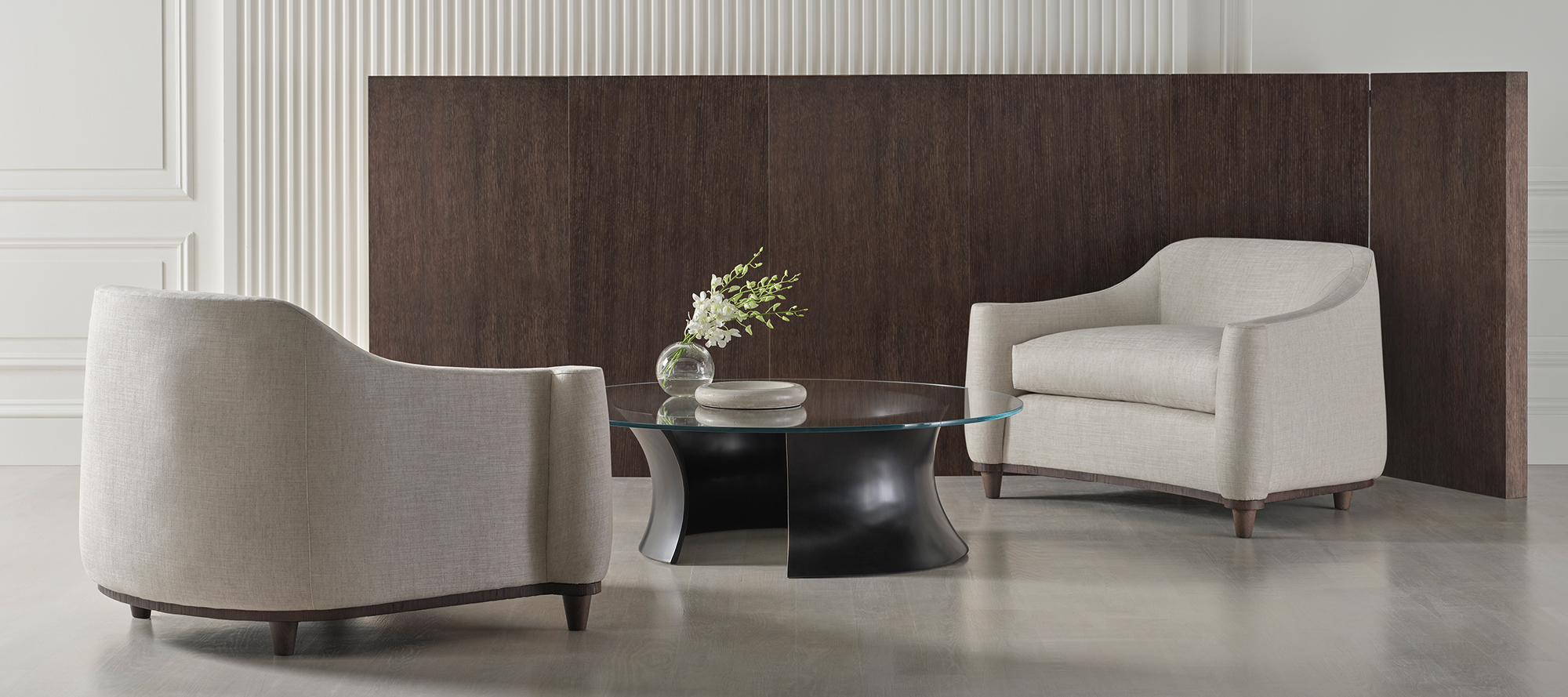 Monceau Lounge Chair by Thomas Pheasant - BAA4008C | Baker Furniture