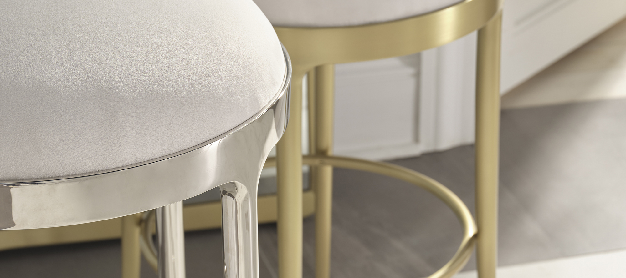 Maximalist Counter Stool by Baker Luxe - BAA4348 | Baker Furniture