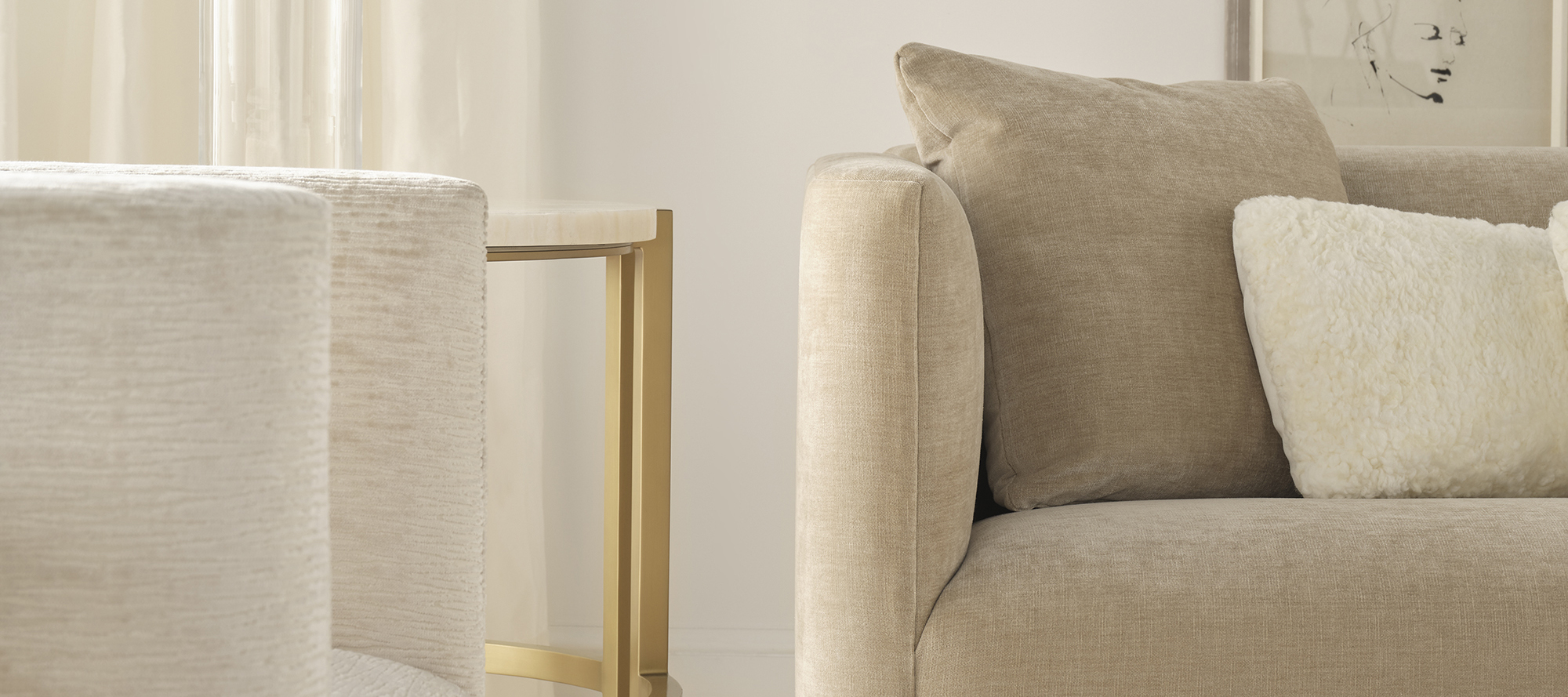 Parlor Sofa by Baker Luxe - BAA4406S | Baker Furniture