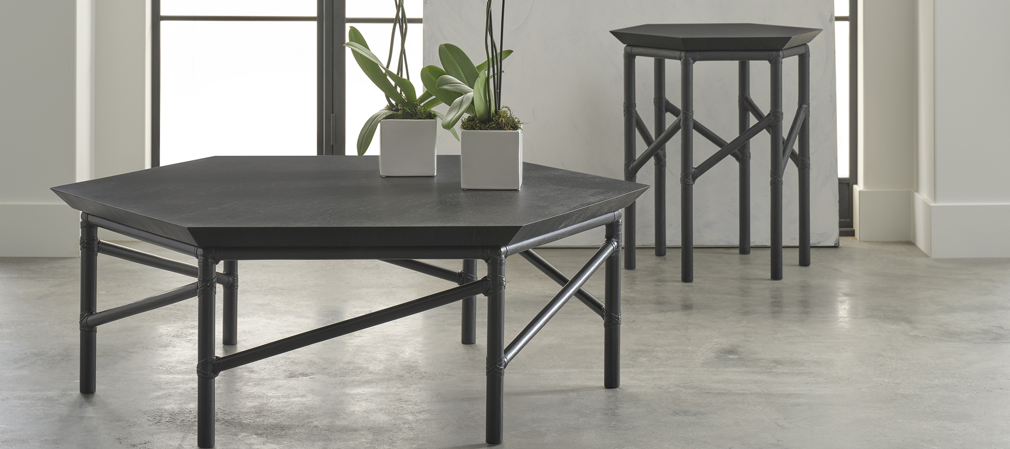 Martinique Side Table by Orlando Diaz-Azcuy - MCA1658 | Baker Furniture