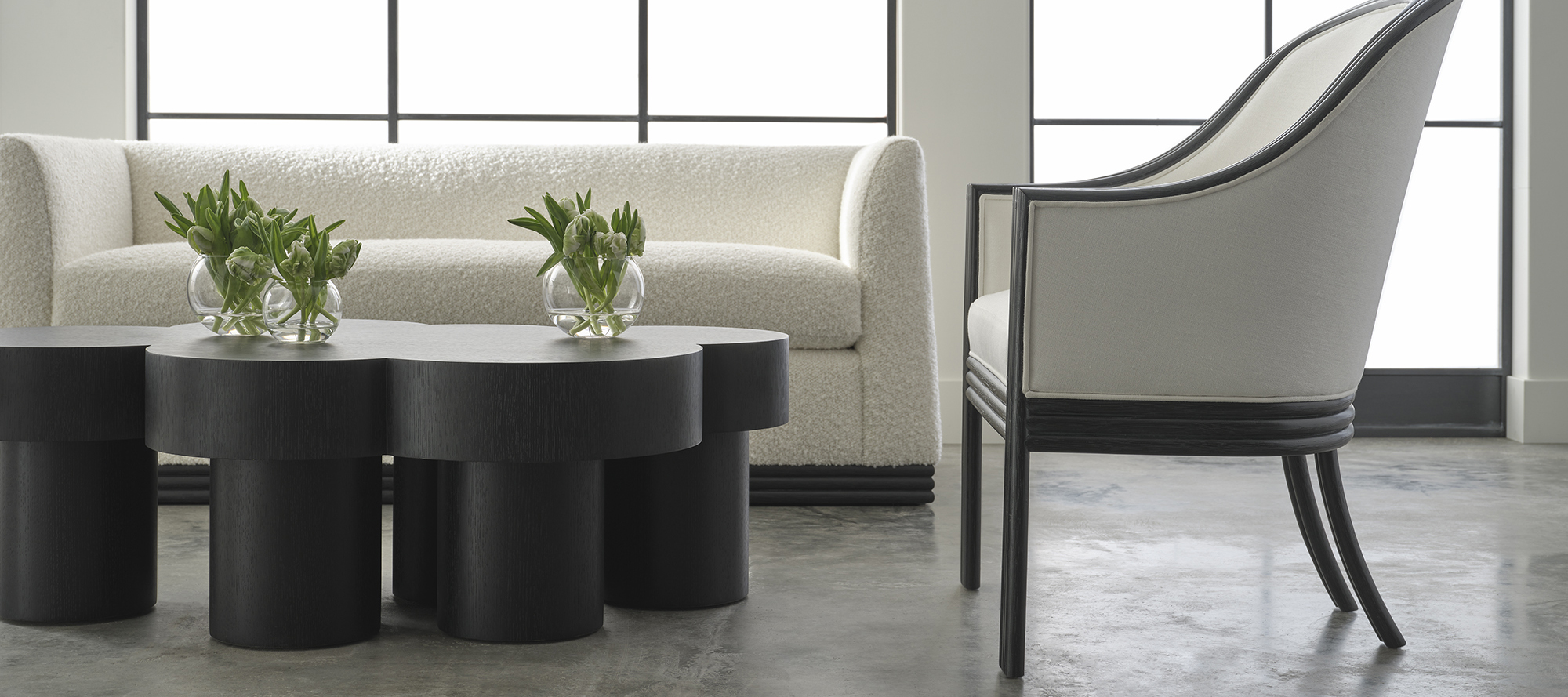 Curaçao Cocktail Table by Orlando Diaz-Azcuy - MCA1650 | Baker Furniture